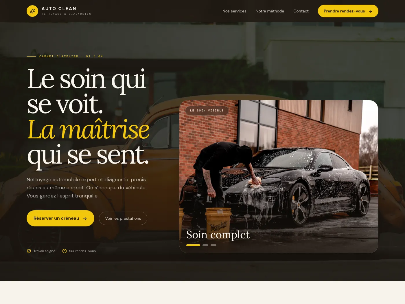 auto clean nettoyage
