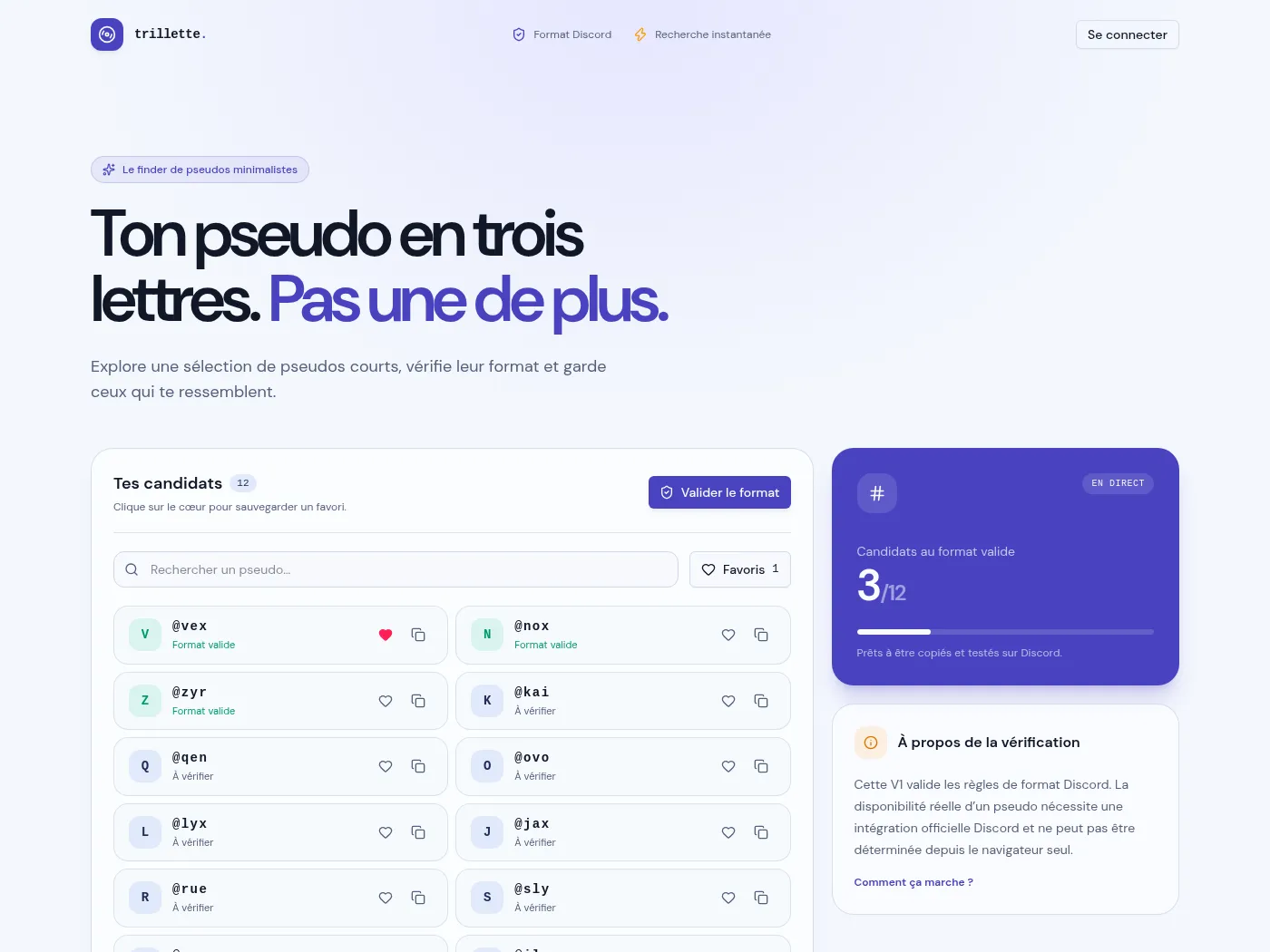 Discord 3-Letter Finder