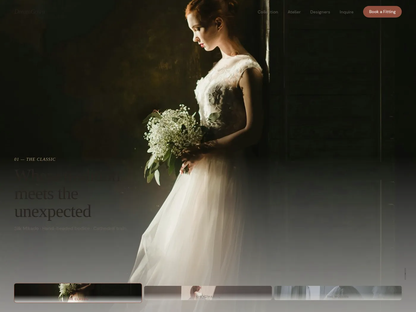 DreamGown Bridal Site