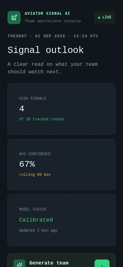 Aviator Signal AI
