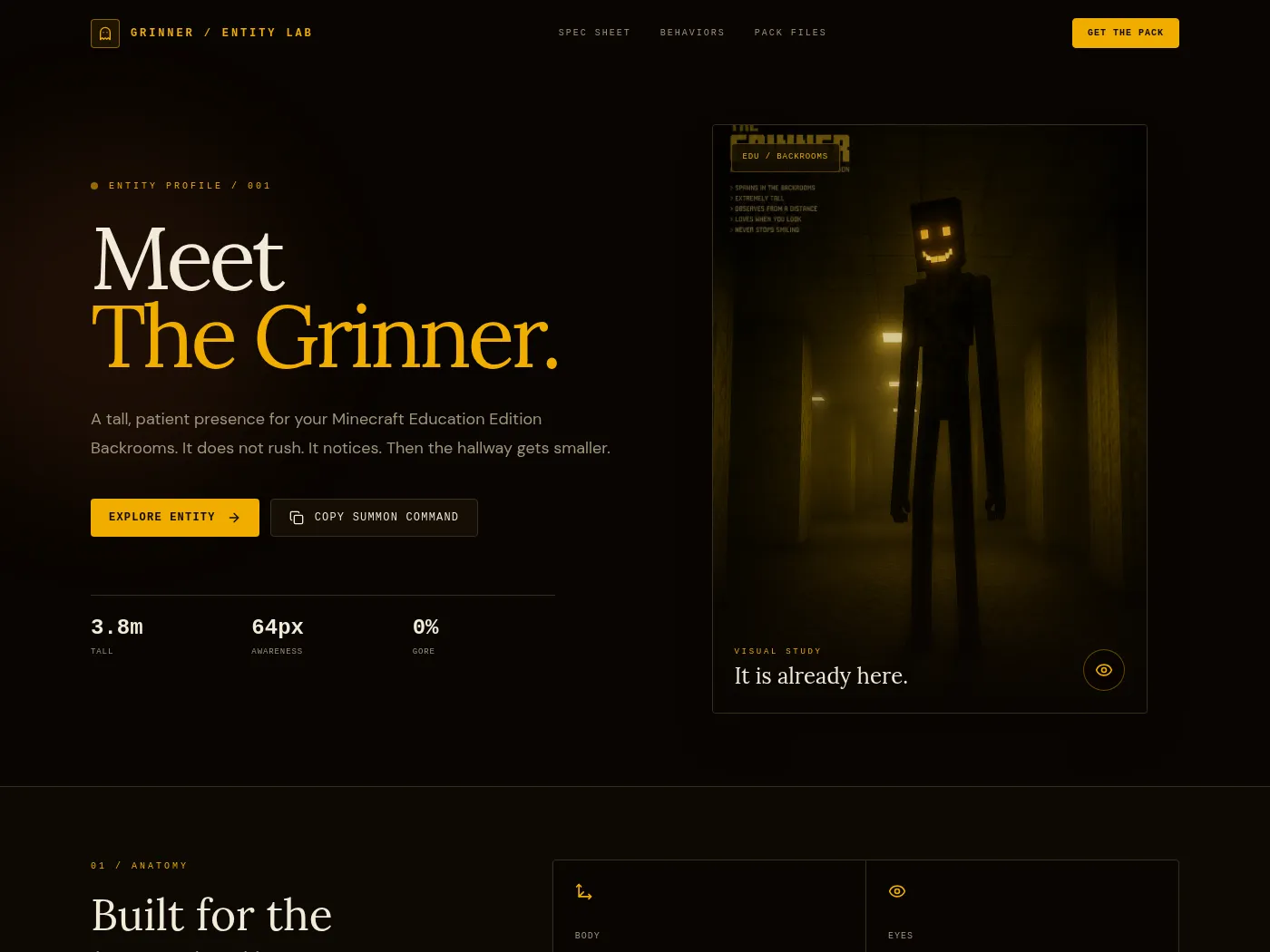 Grinner Entity Addon