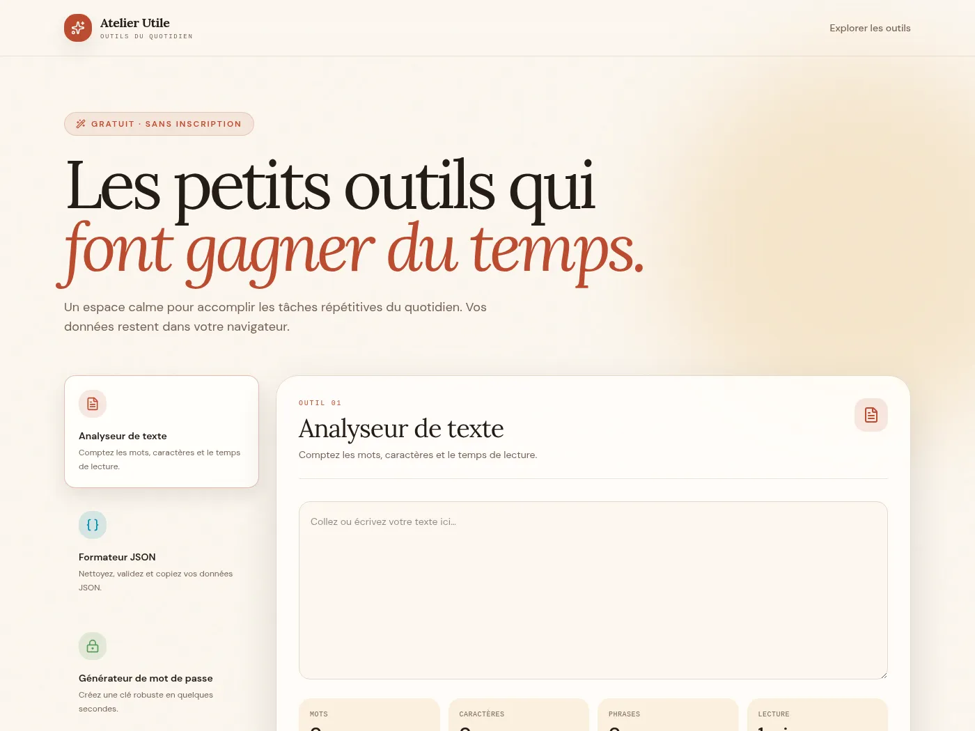 HTML Starter App