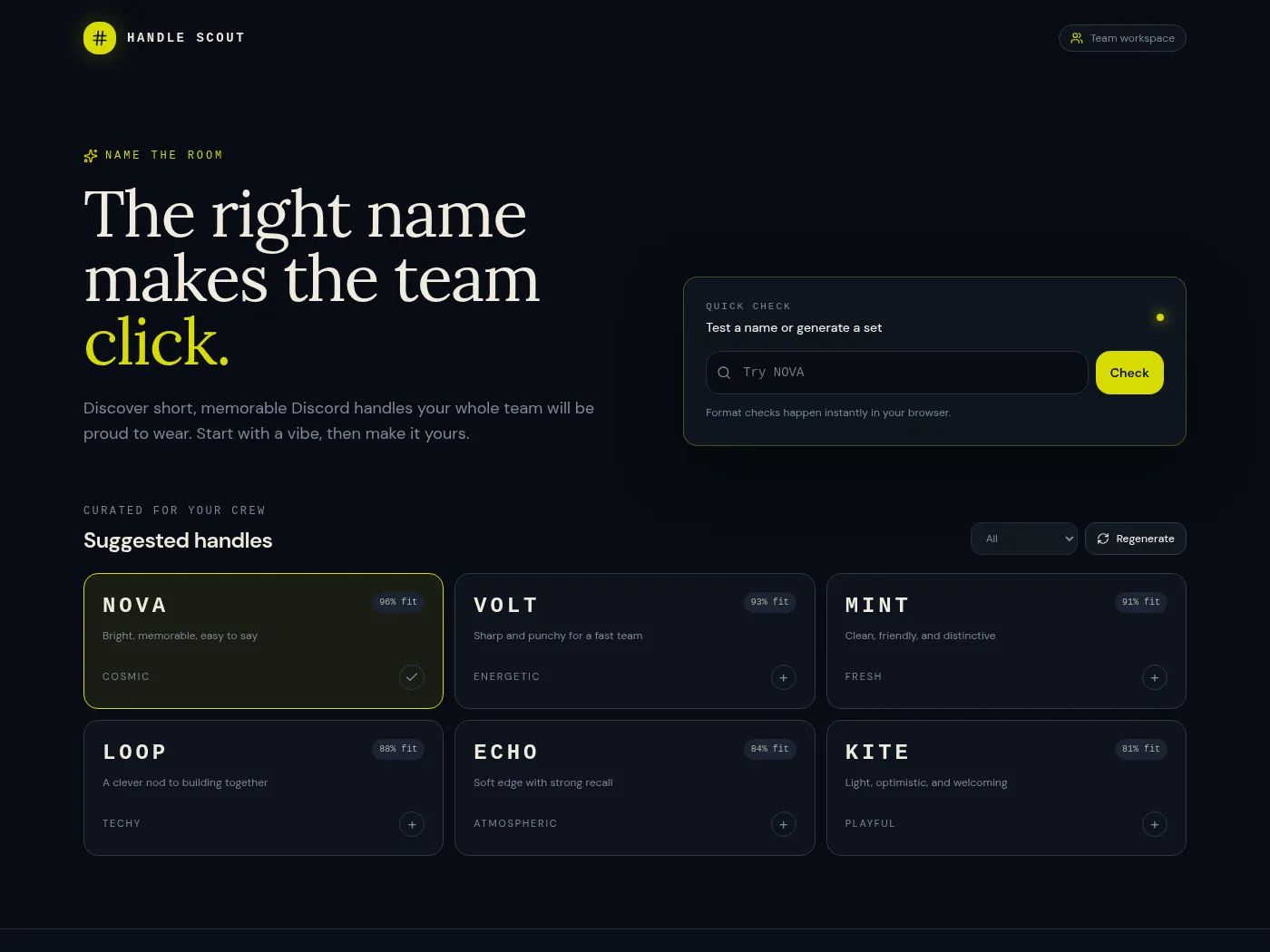 Discord Name Finder