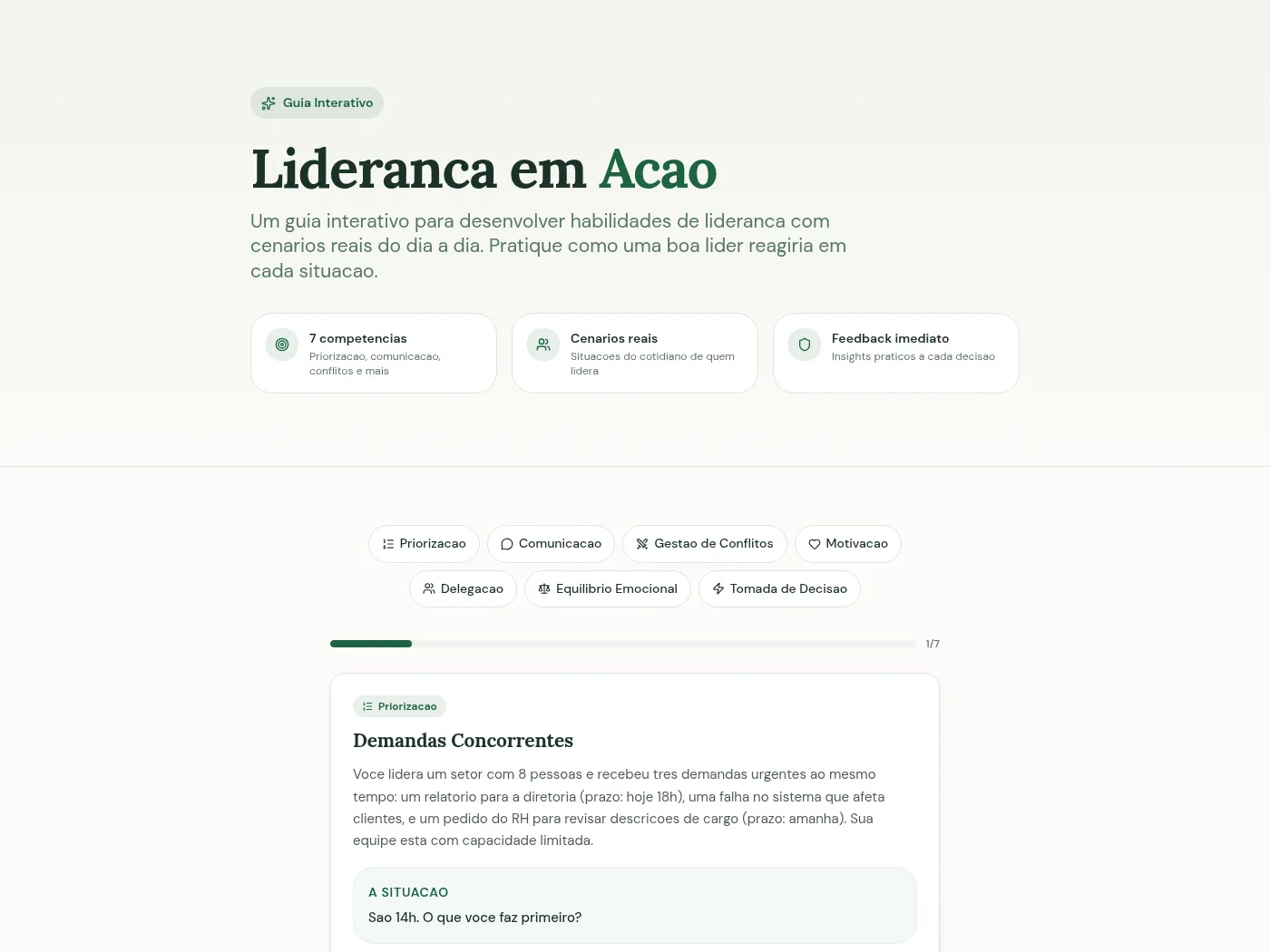 Liderança em Ação