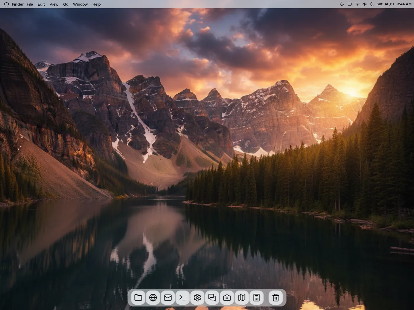 MacOS Web Desktop