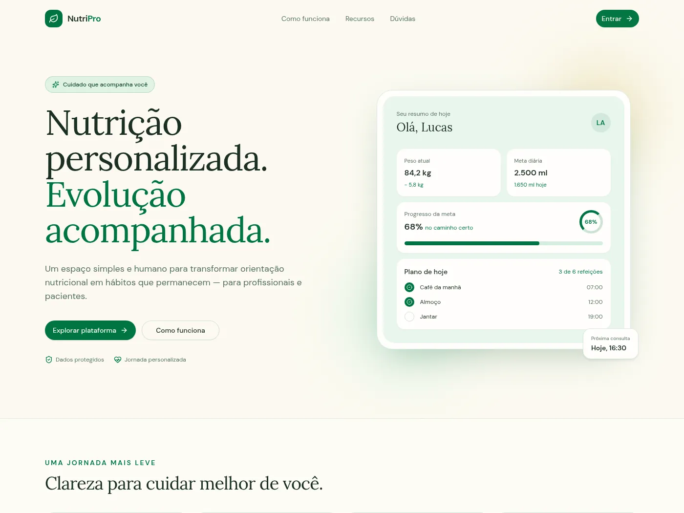 NutriPro Platform