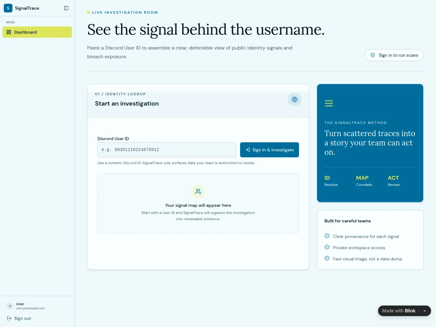 Discord OSINT Visualizer