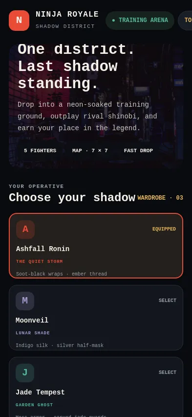 Ninja Royale Prototype