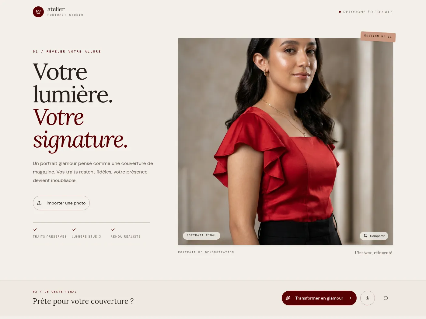Glamour Portrait Studio