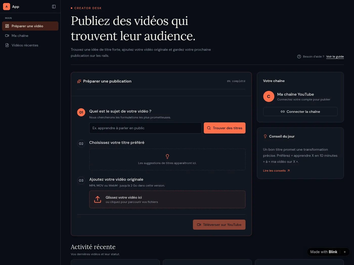 YouTube Uploader Wizard