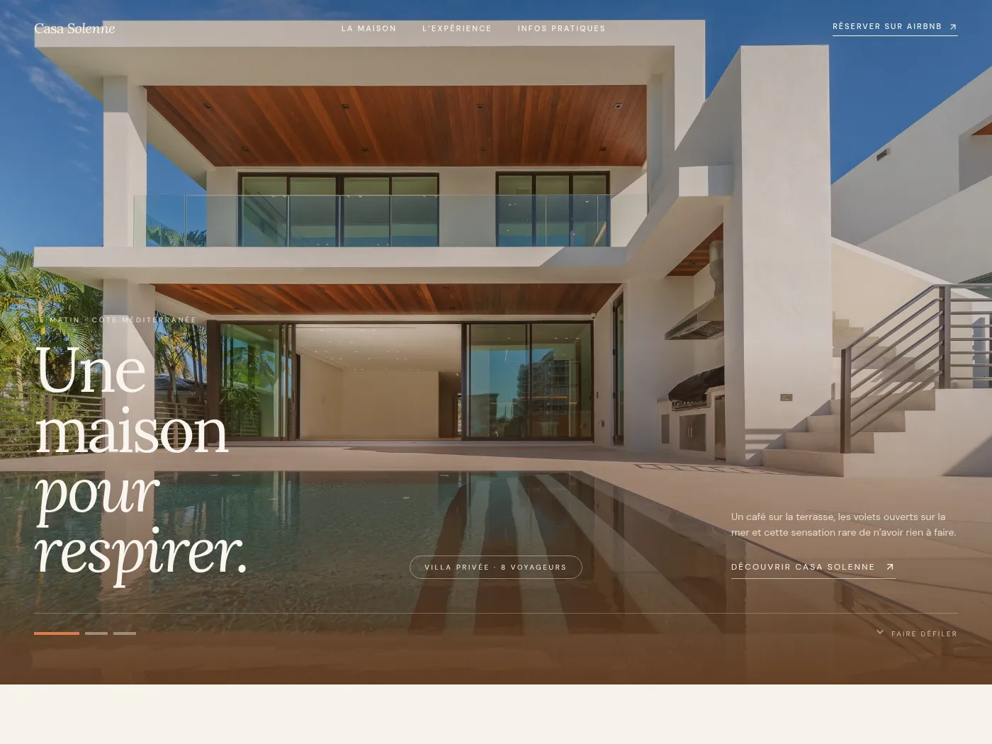Villa Promo Website