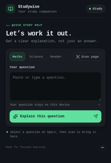 Smart Study Extension
