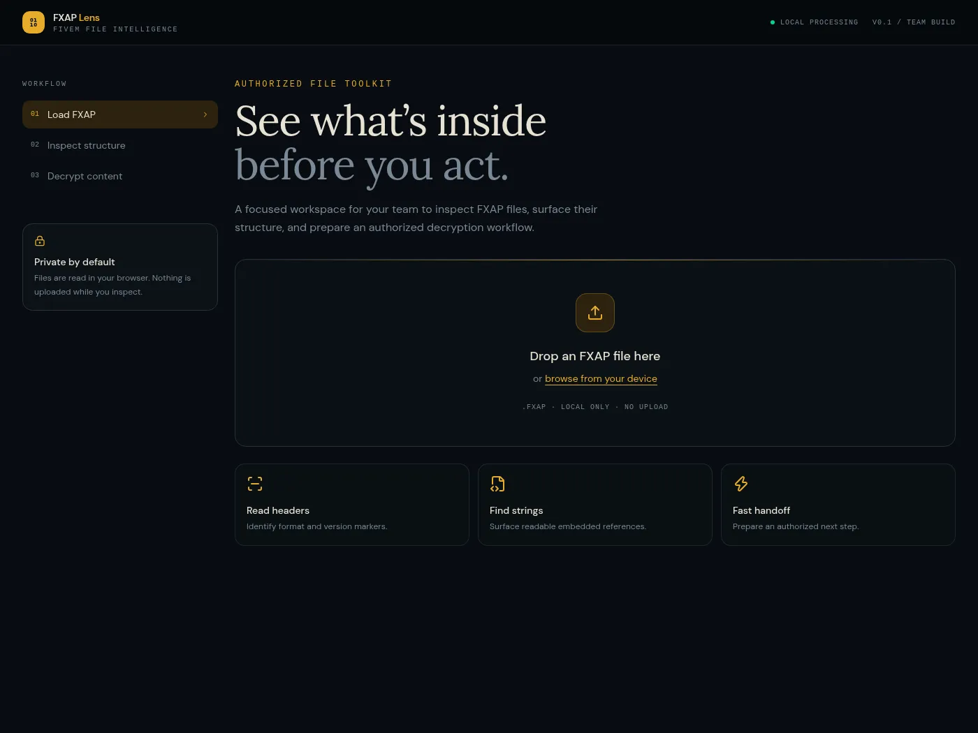 FiveM FXAP Decryptor