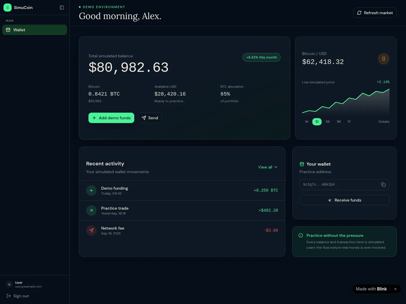 SimuCoin Exchange