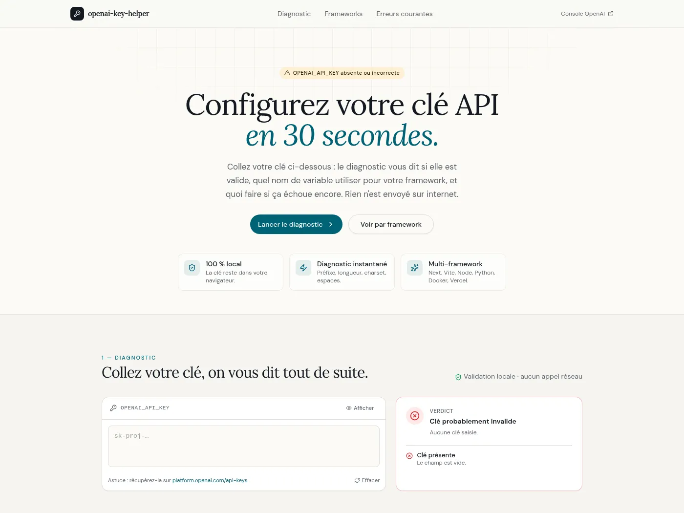 OpenAI API Key Helper