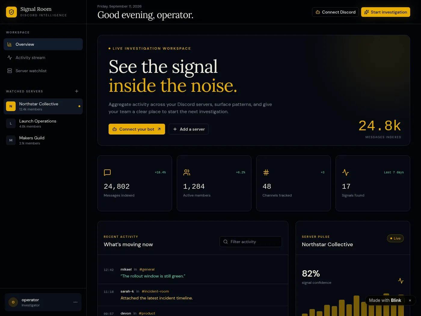 Discord Data Investigator