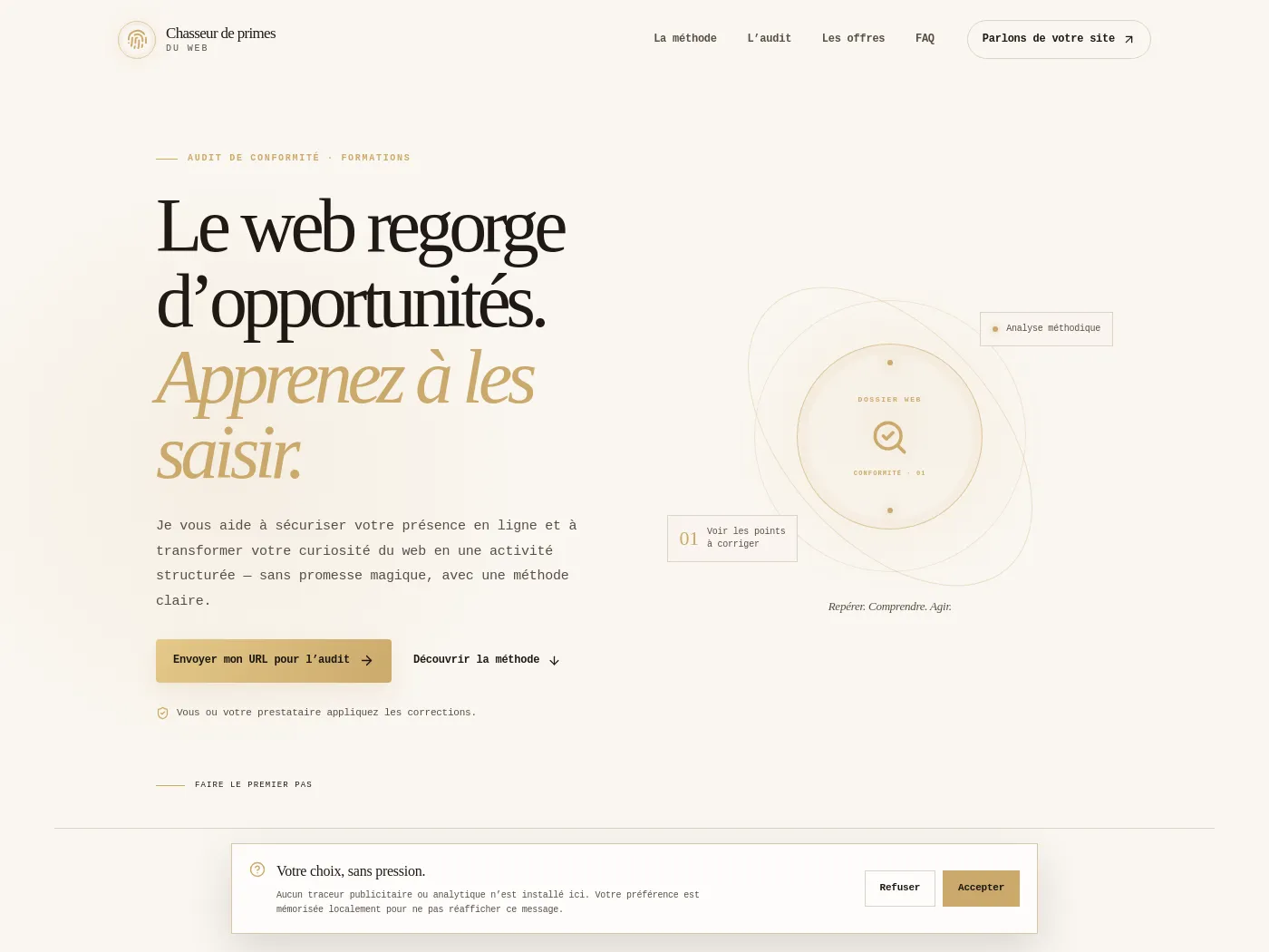 Chasseur de Primes du Web