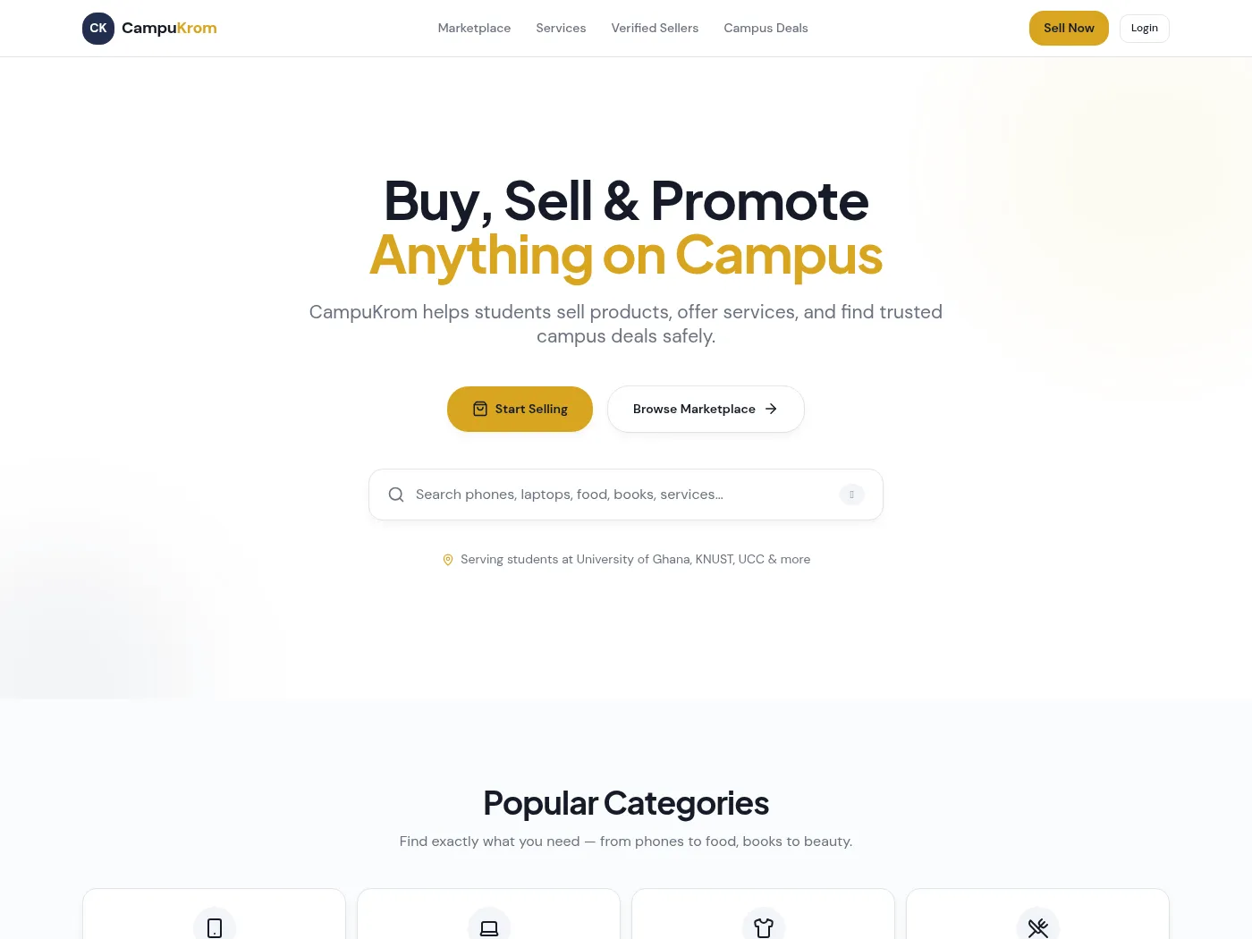 CampuKrom Marketplace