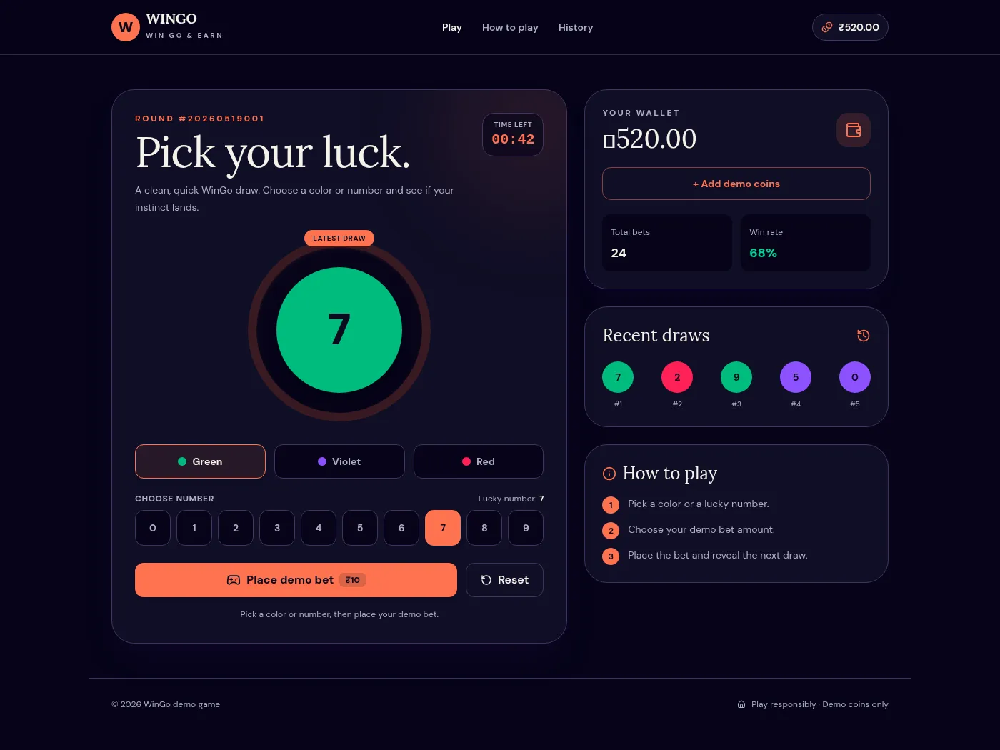 Demo Game Maker