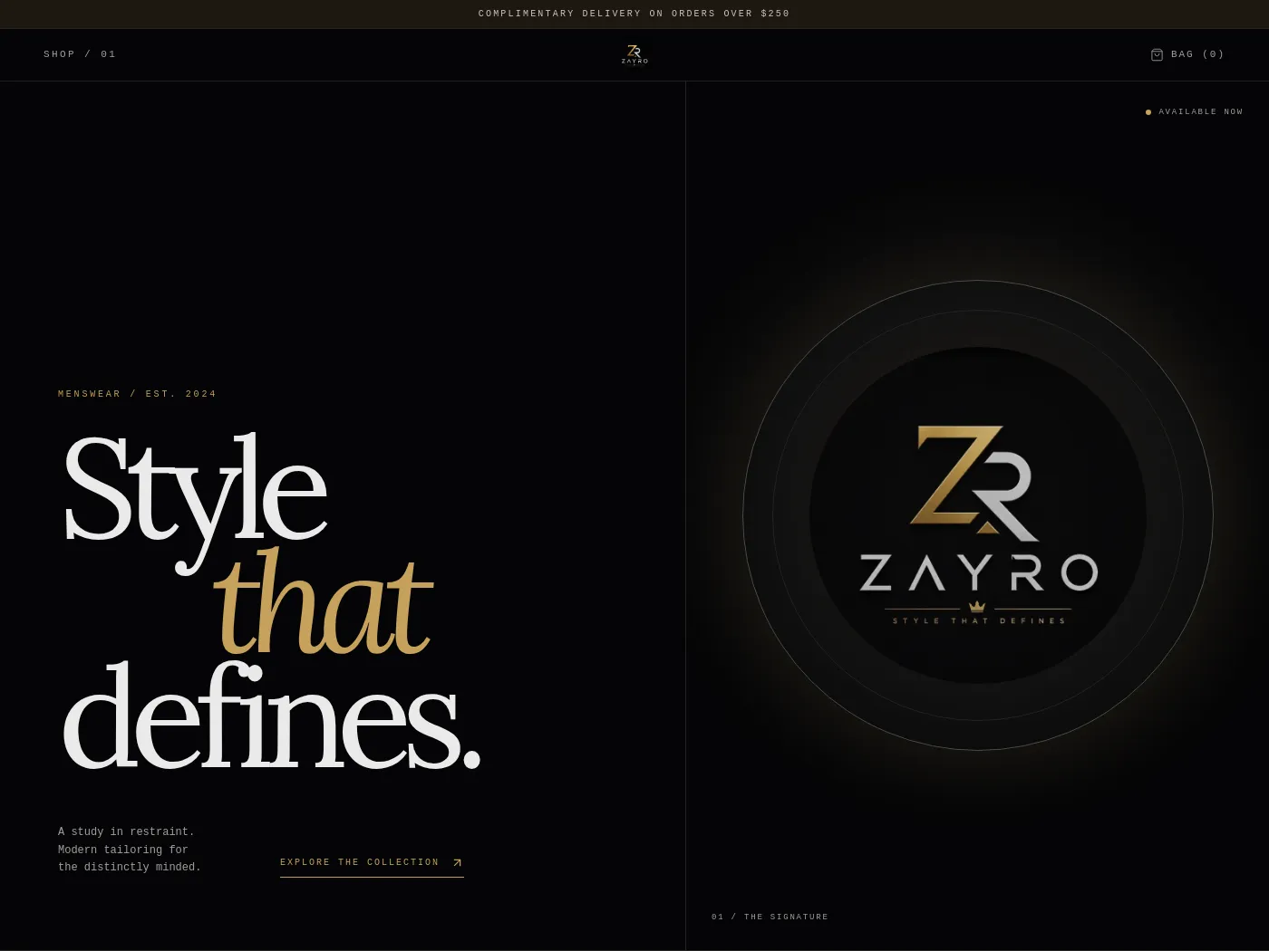 ZAYRO Dress Shop