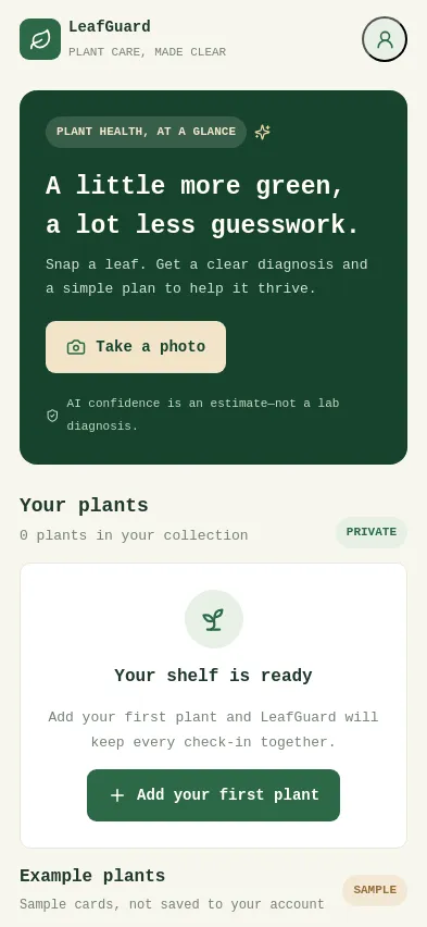 LeafGuard AI