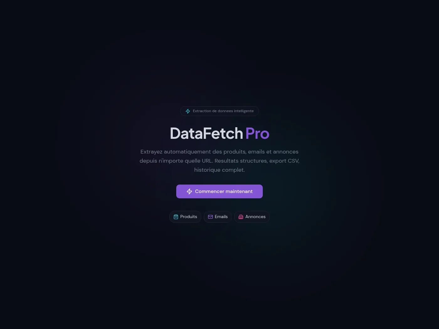 DataFetch Pro
