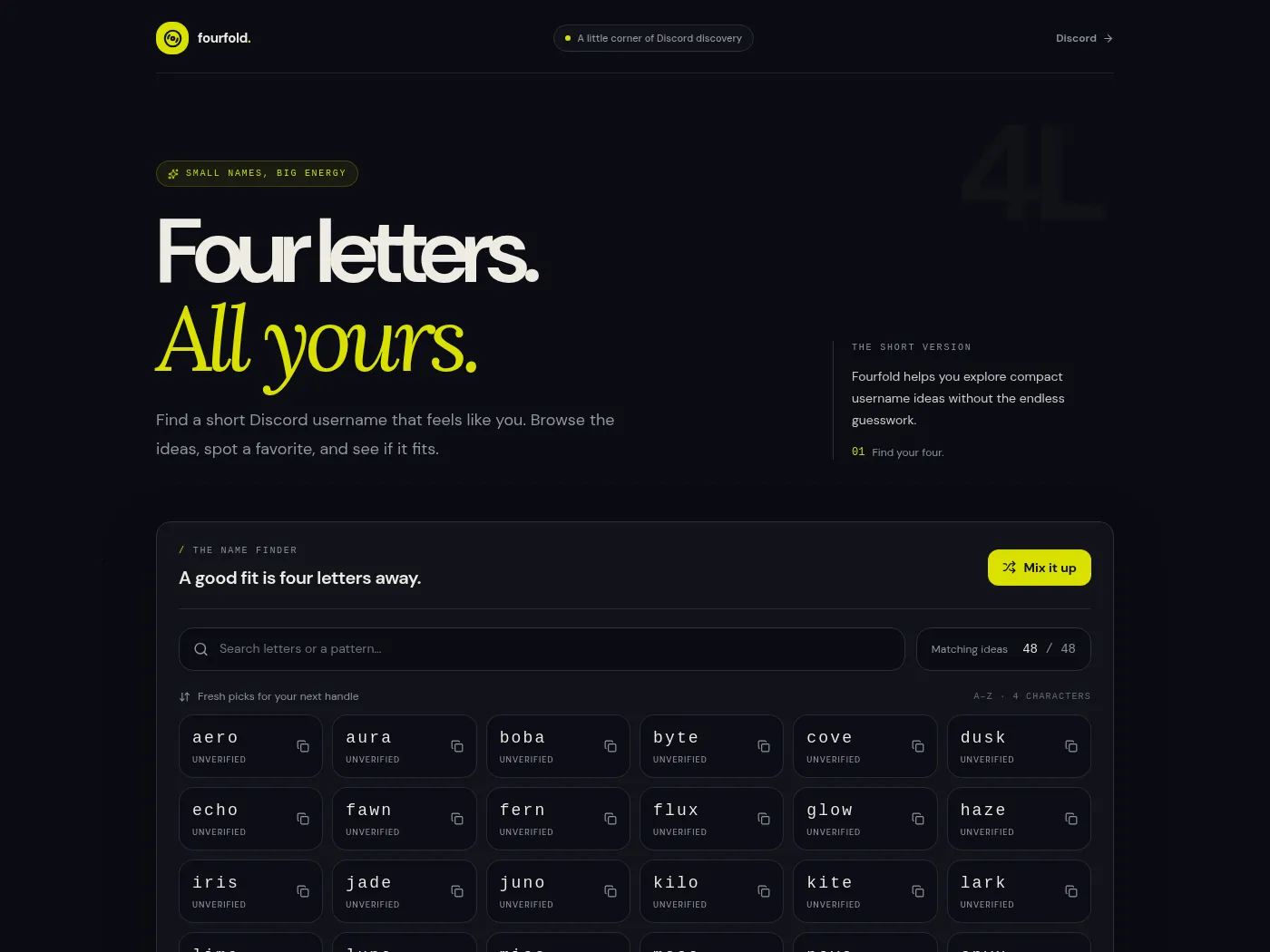 Discord 4L Finder