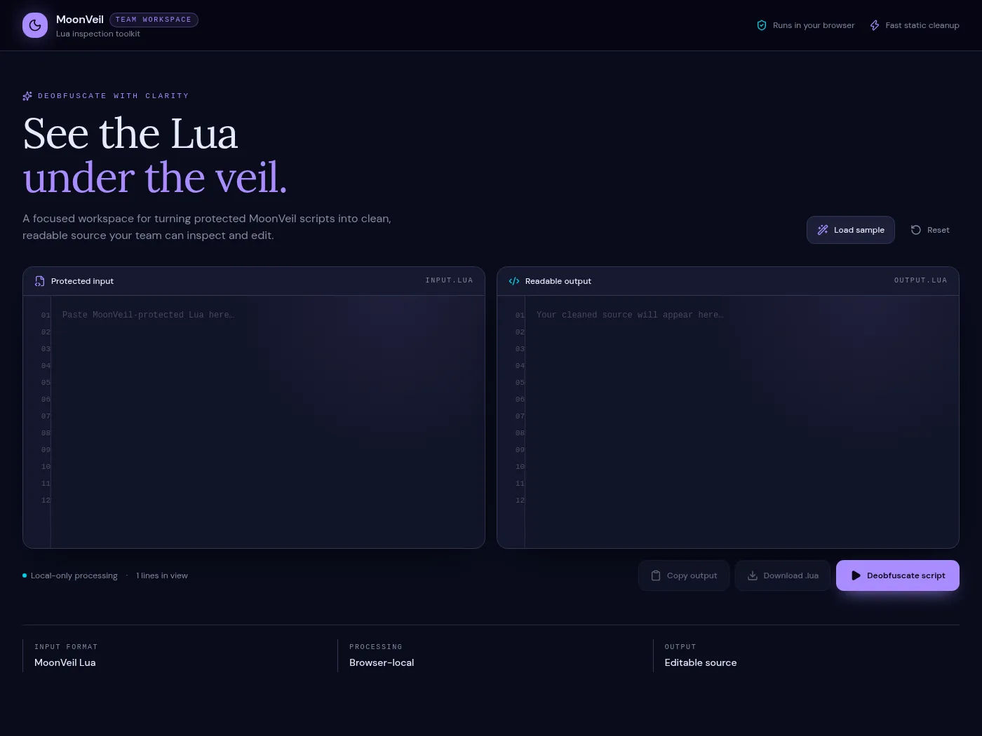 MoonVeil Deobfuscator