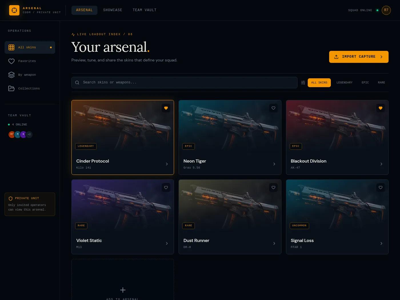 COD Mobile Skin Showcase