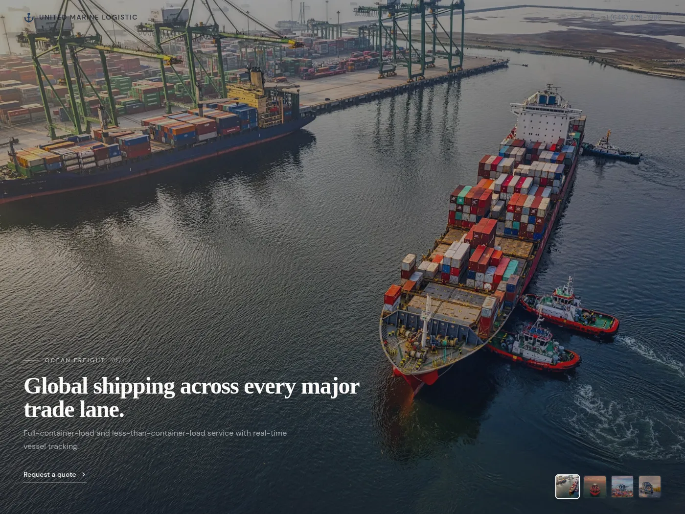United Marine Logistic Site