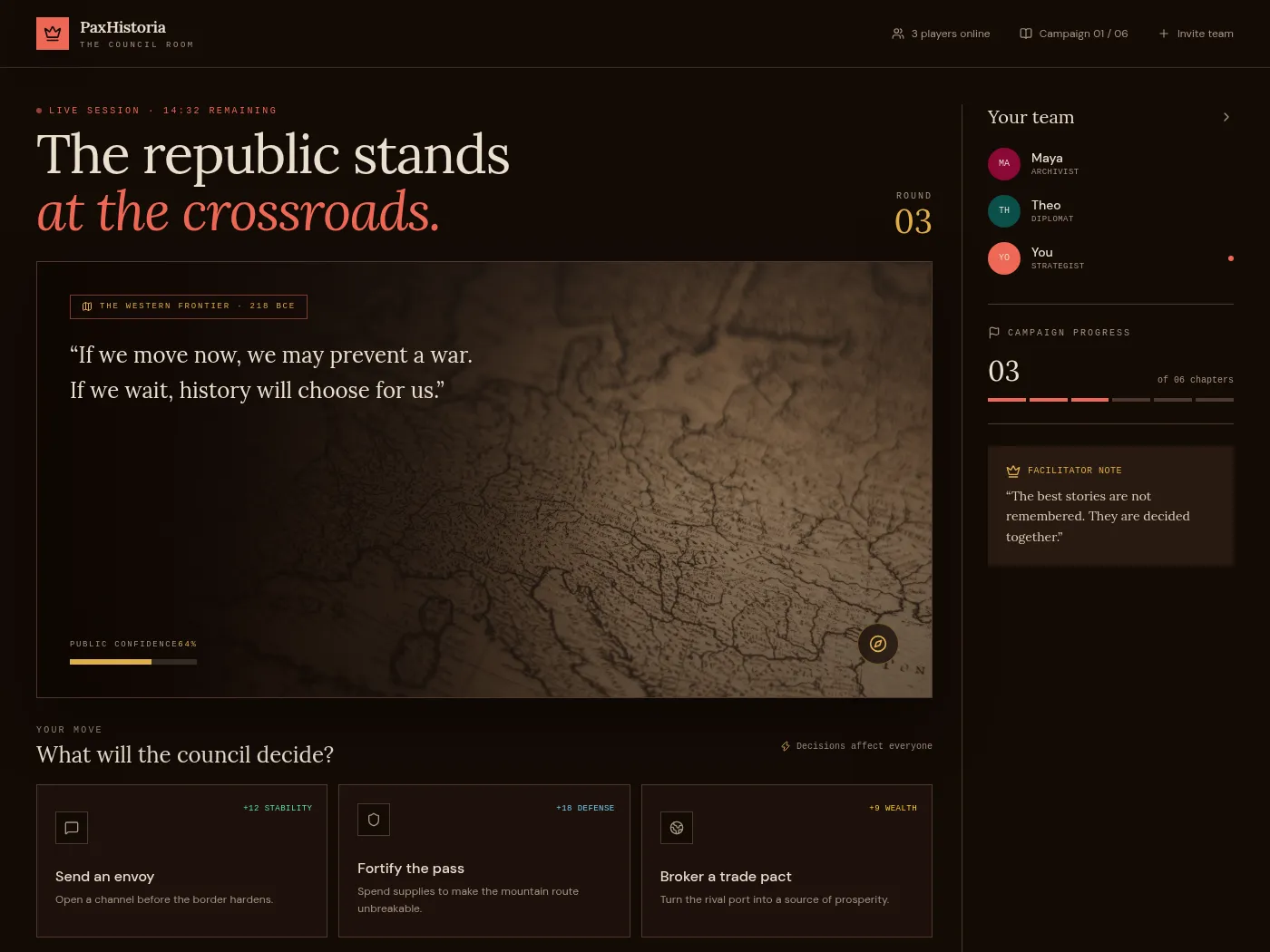 PaxHistoria Strategy Game
