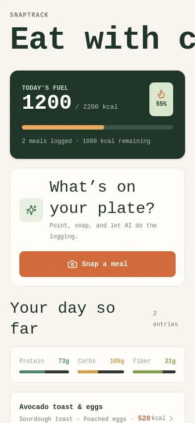 SnapTrack Nutrition