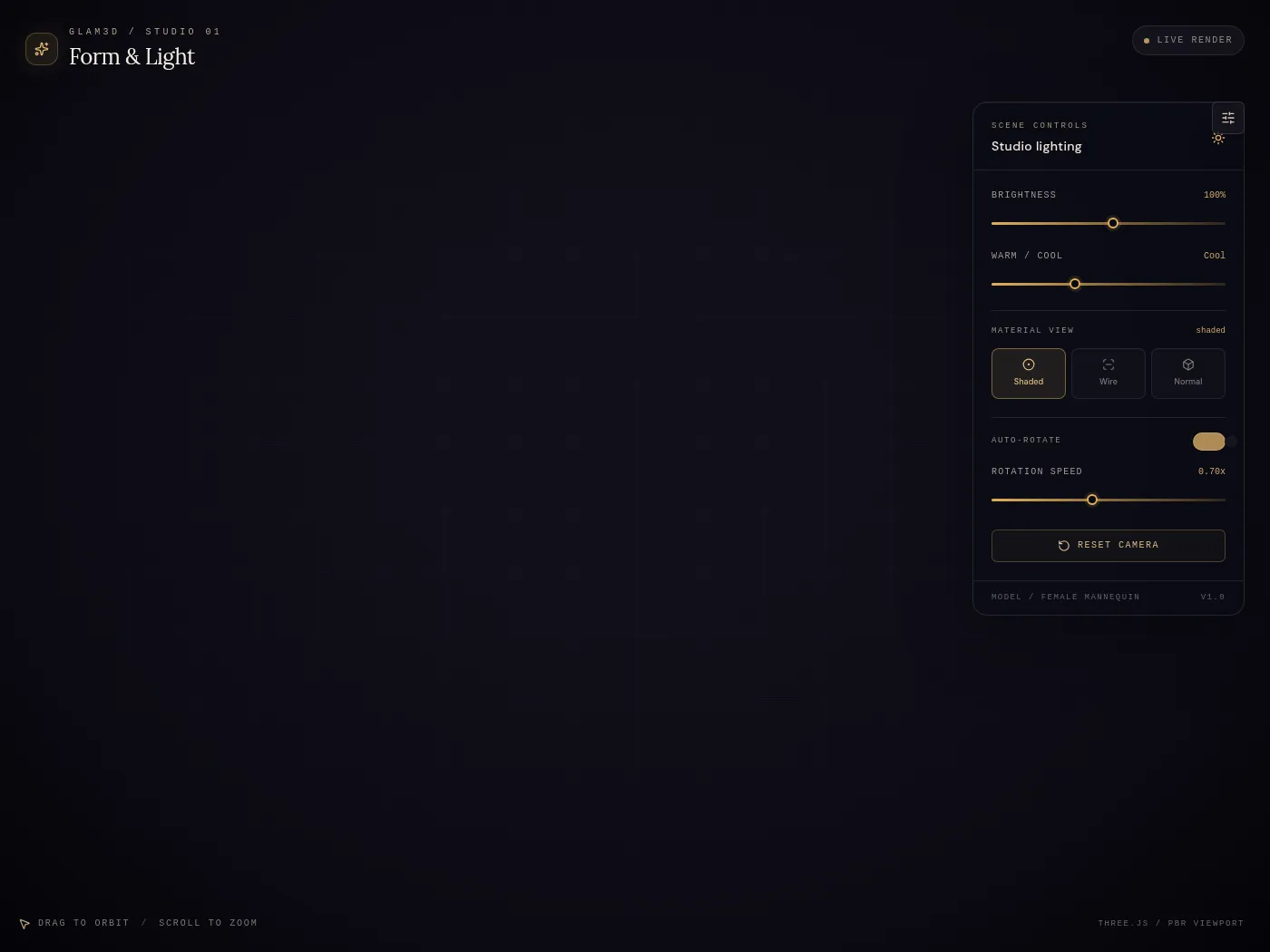 Glam3D Model Viewer