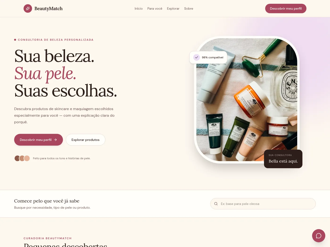 BeautyMatch Skincare & Makeup Advisor