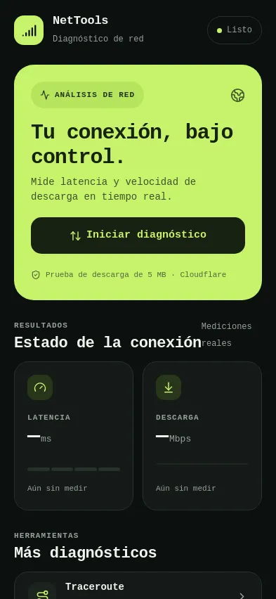 NetTools Móvil