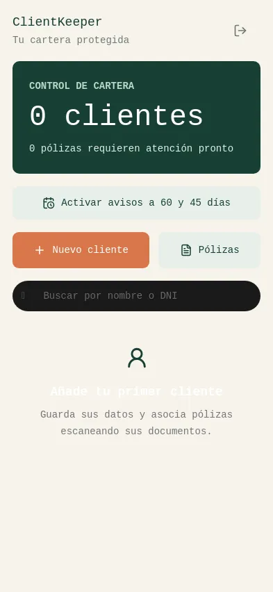 ClientKeeper App