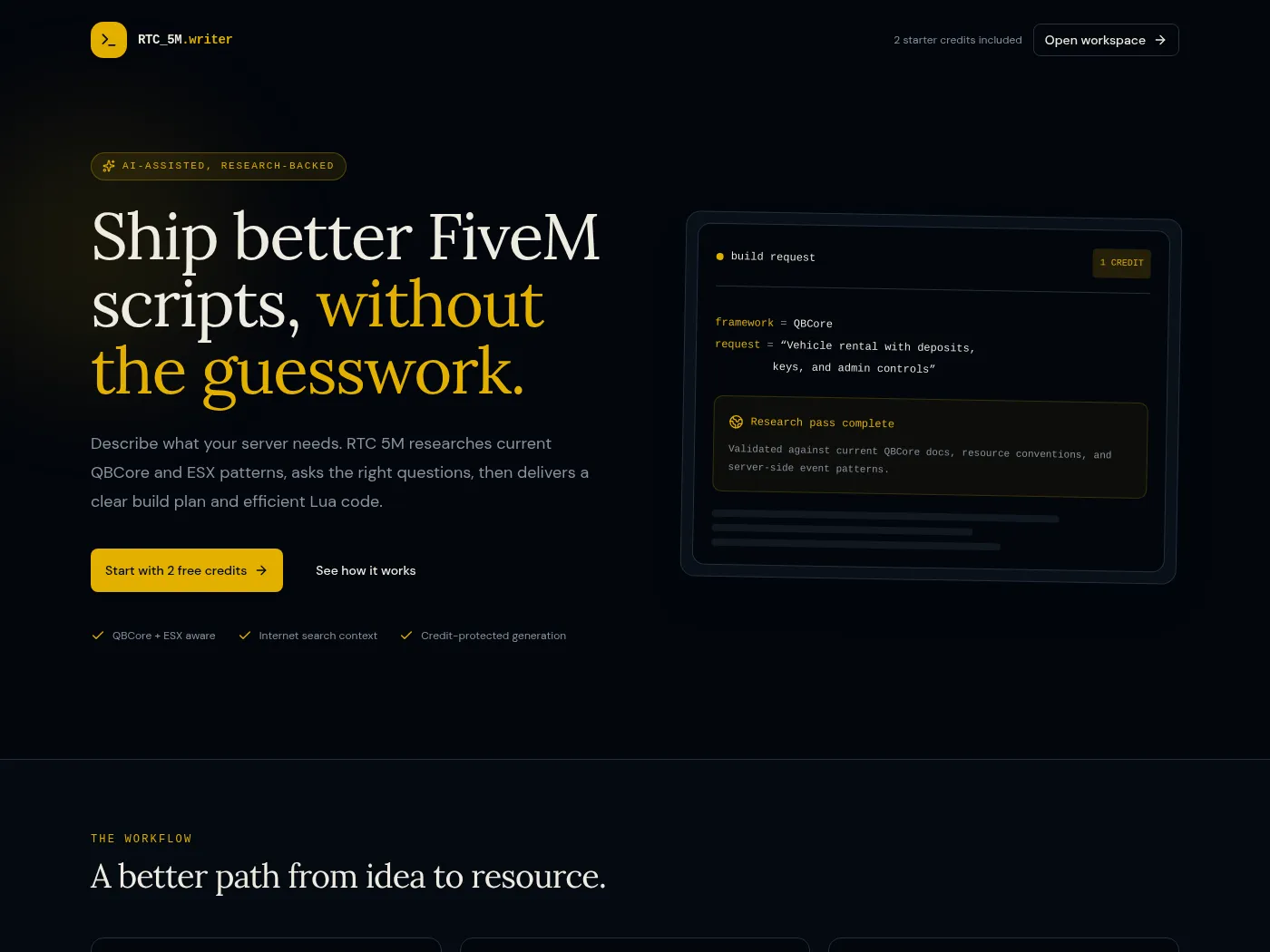 RTC 5M Script Writer