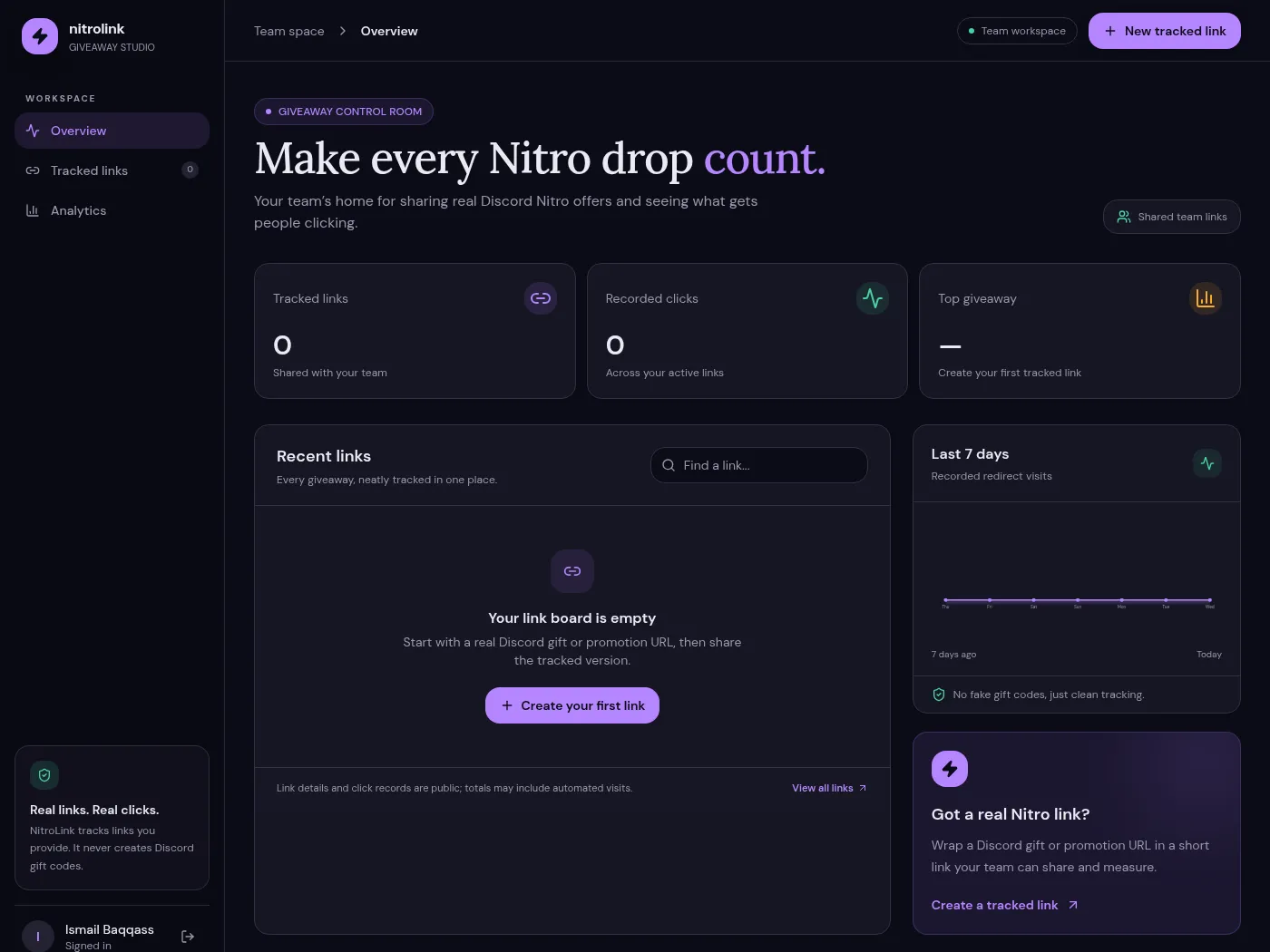 NitroLink Generator