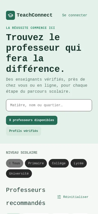 TeachConnect Platform