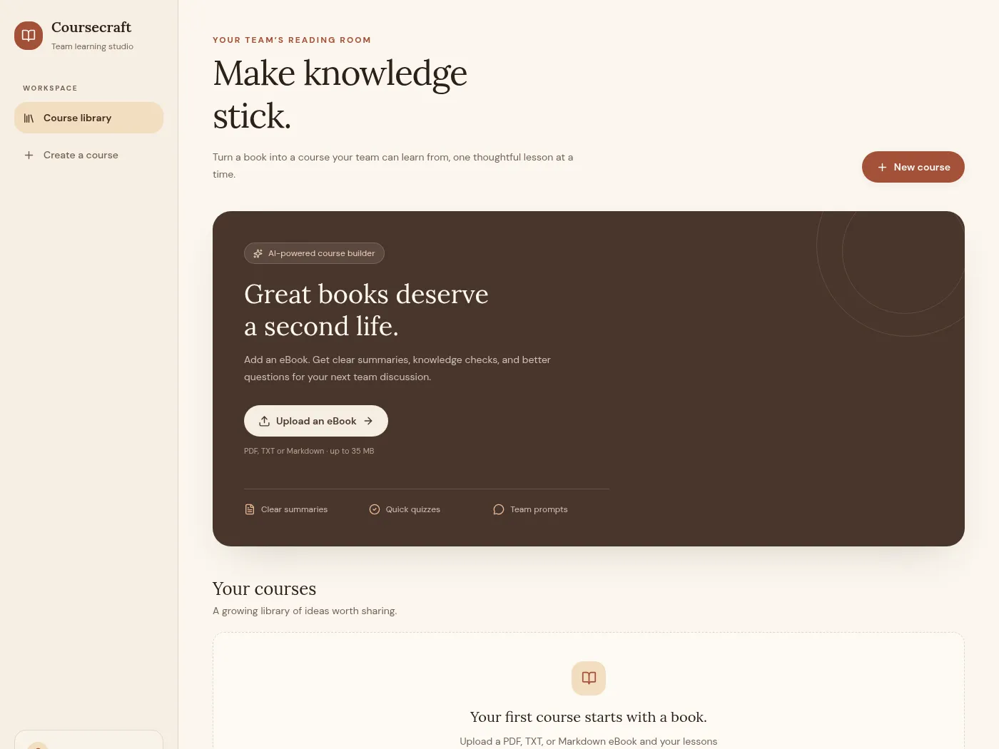 AI Course Creator