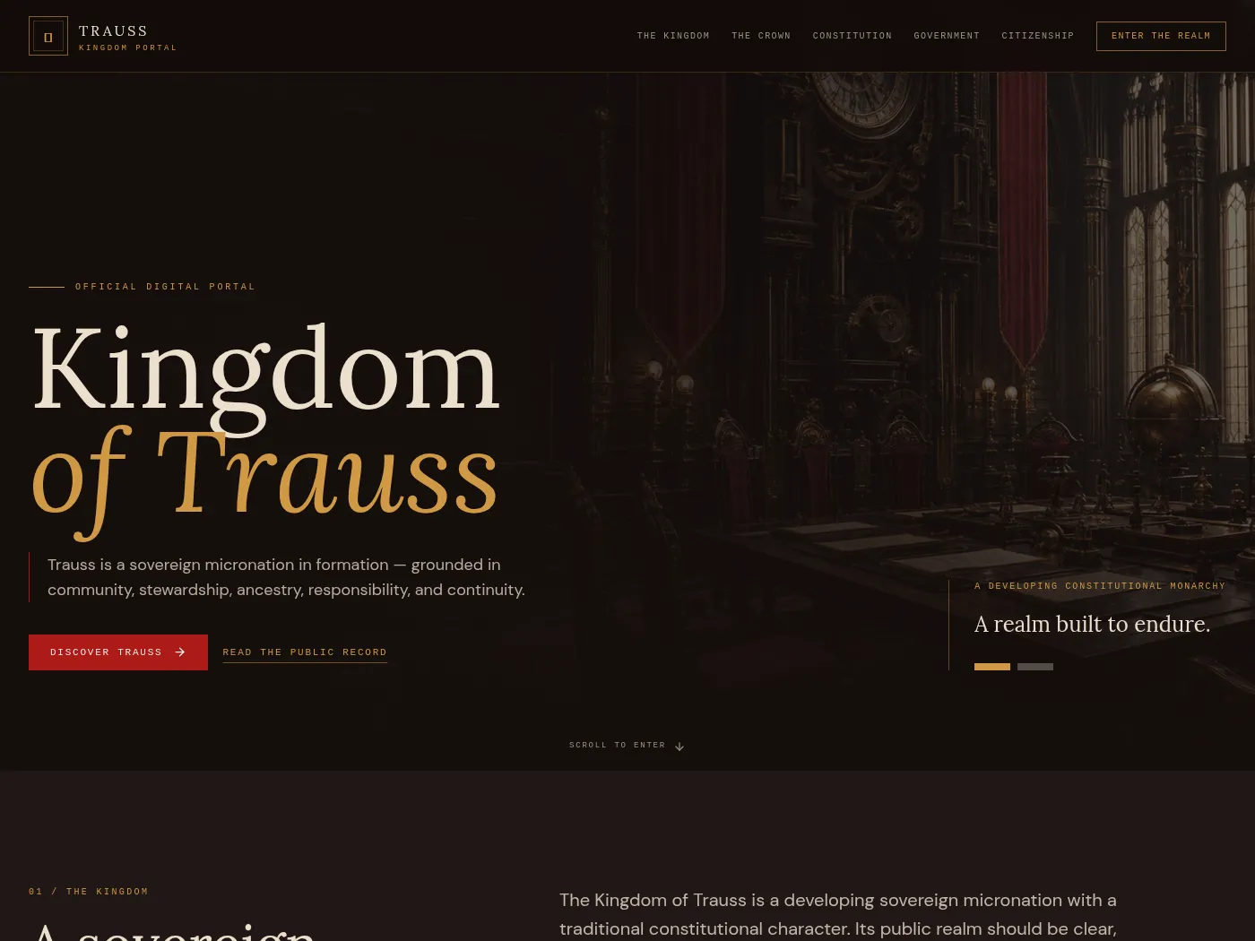 Trauss Kingdom Portal
