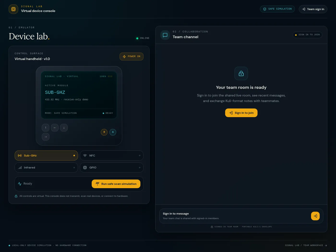 Web3 Flipper Zero Emulator