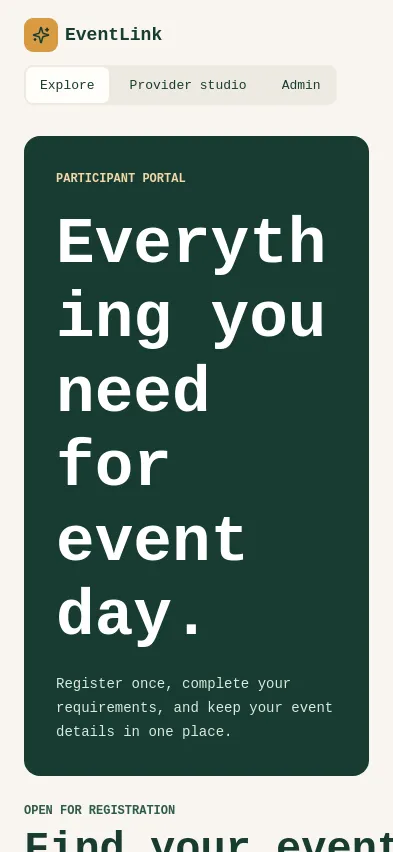EventLink Hub