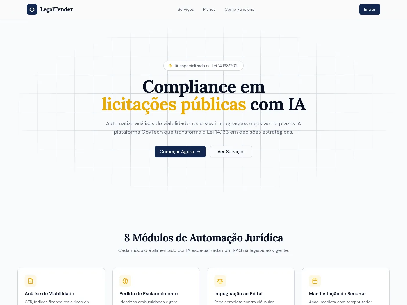 LegalTender GovTech Platform
