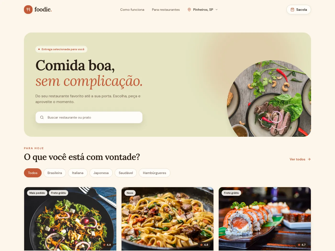 Foodie Delivery App