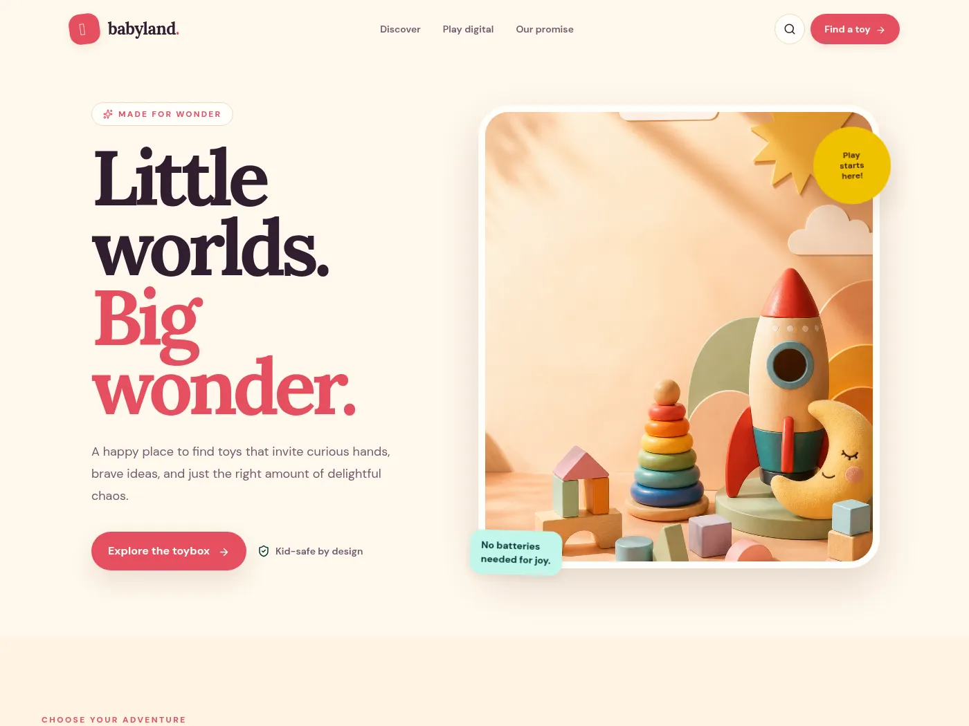 Babyland Toys Playground