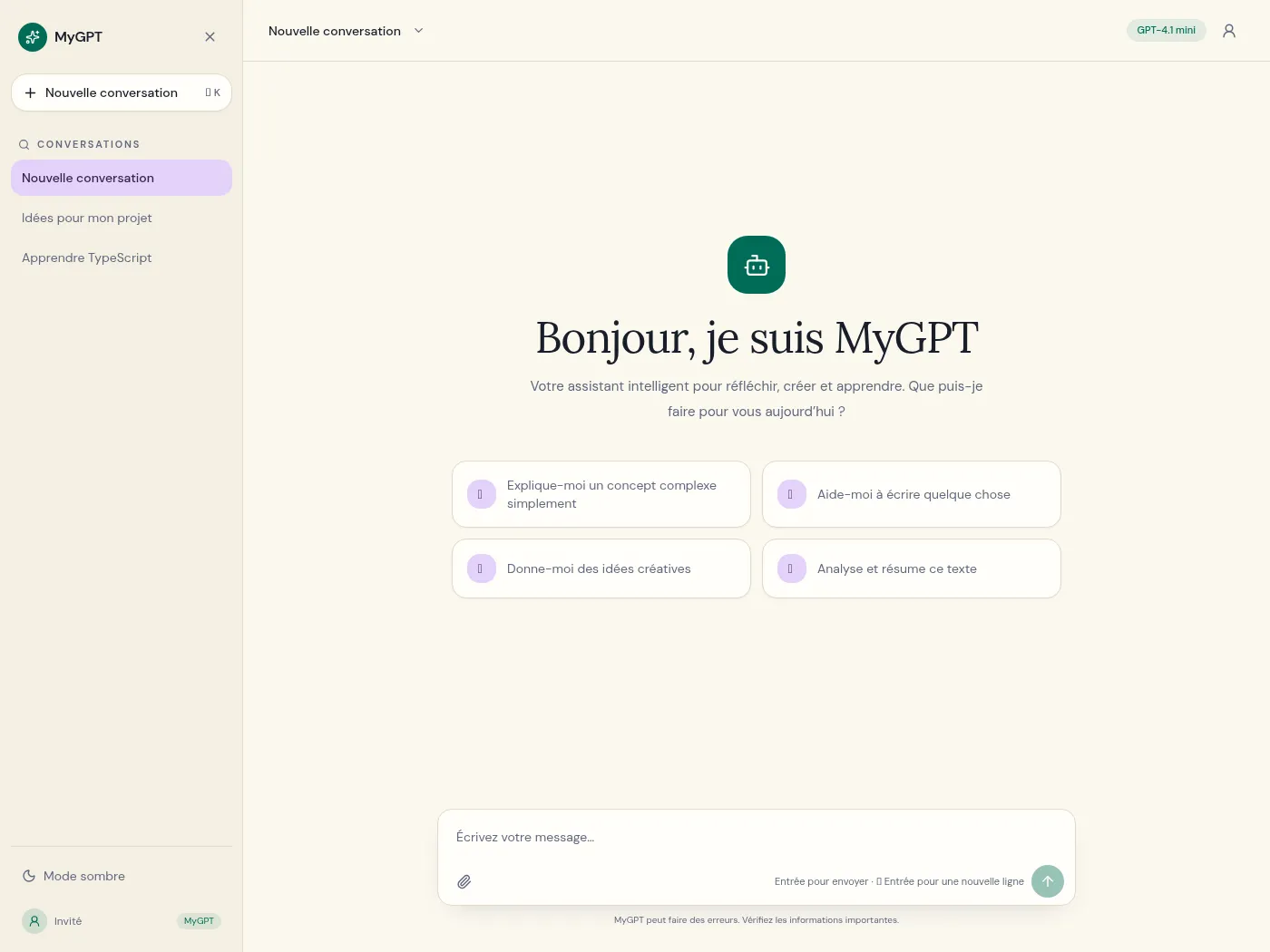 MyGPT AI Chatbot