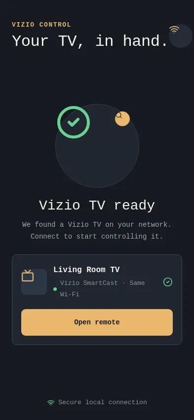 Vizio Remote Mobile App