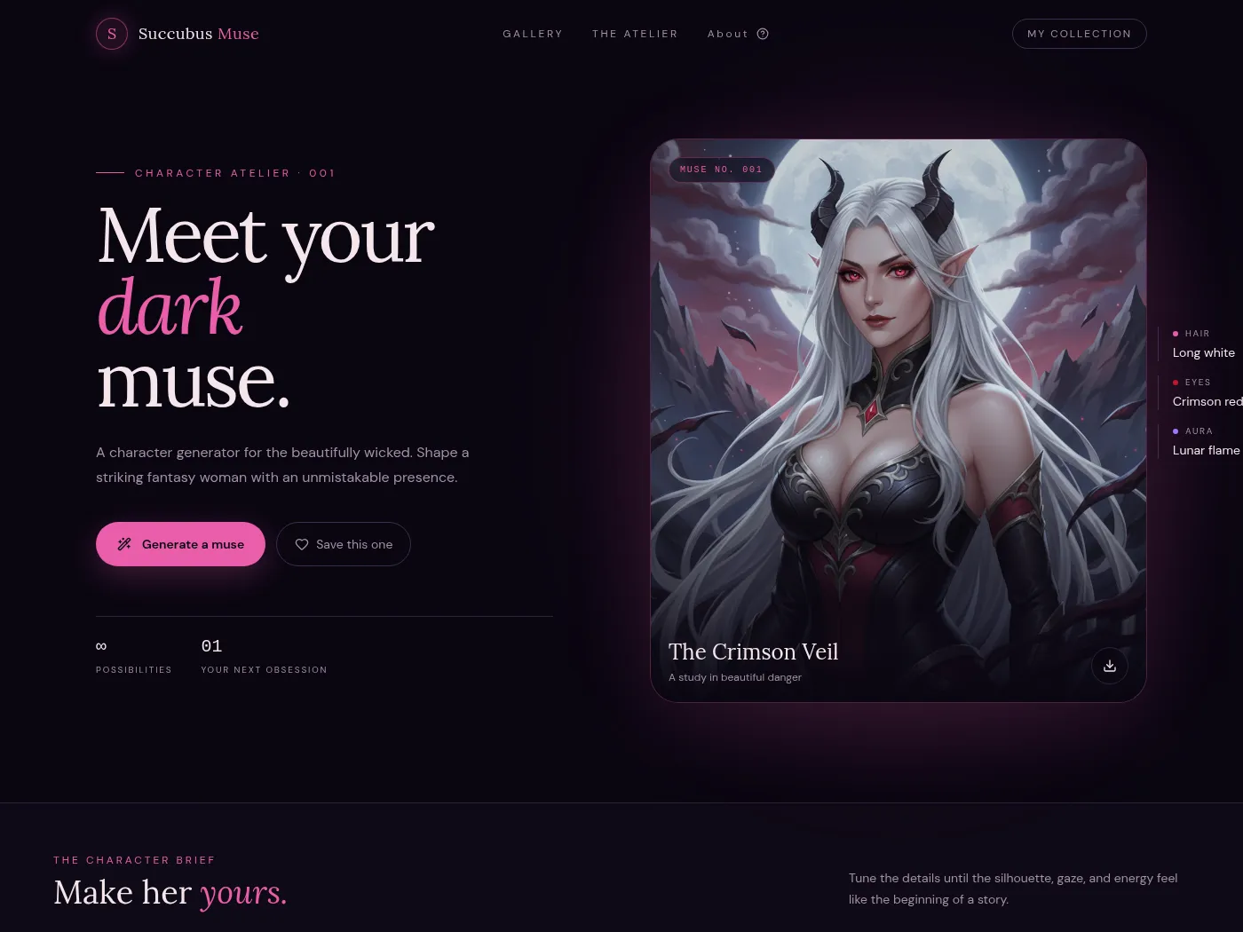 Succubus Muse Generator