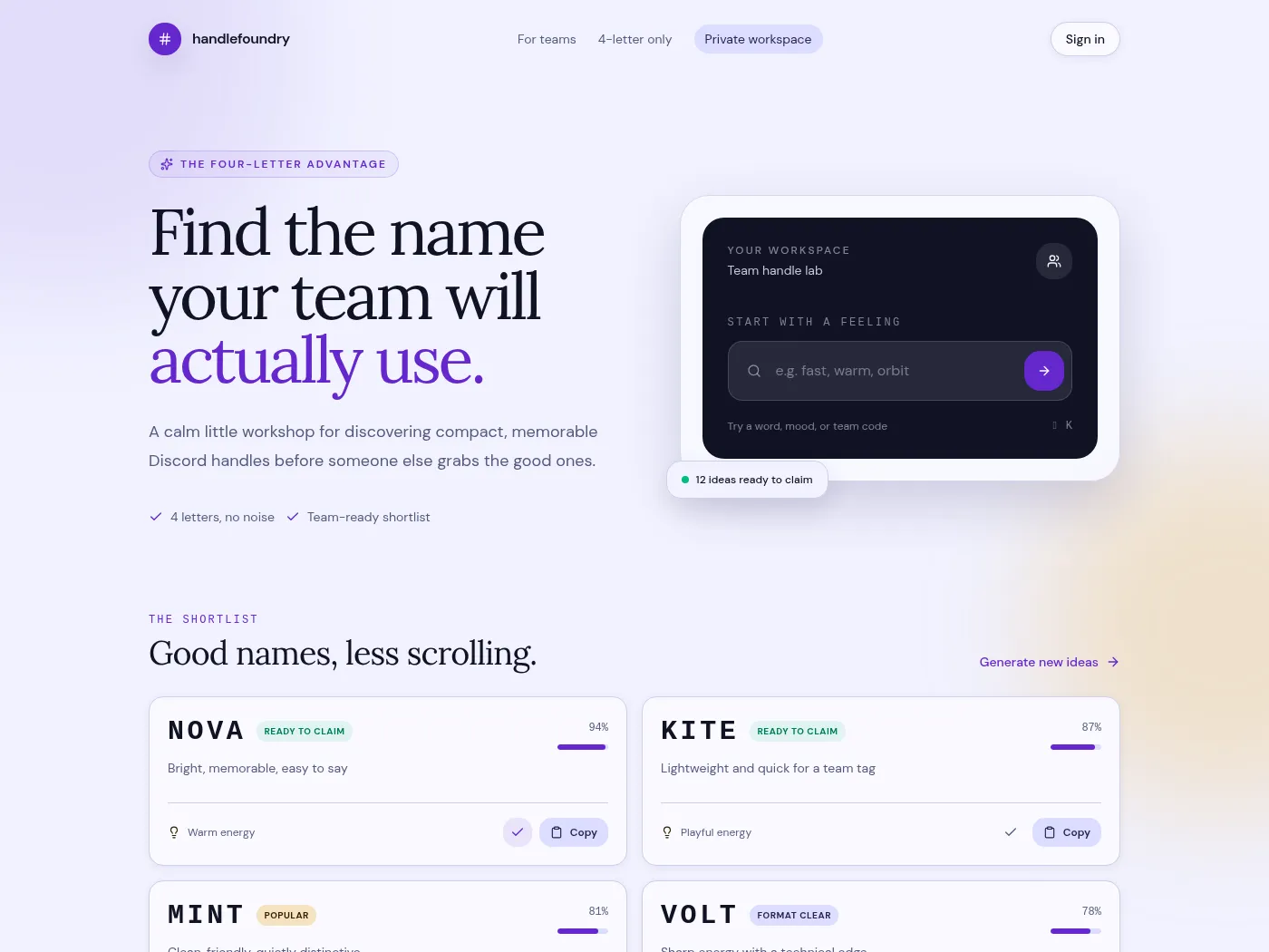 Discord Handle Finder